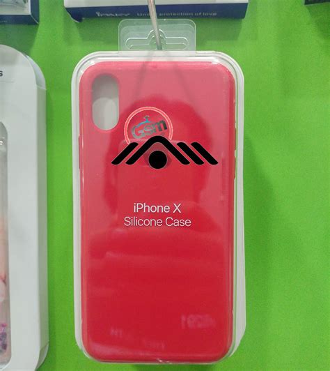 قاب گوشی سیلیکونی آیفون X Xs فروشگاه البرز جی اس ام