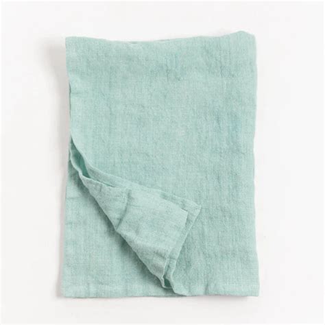 Ocean Stone Washed Linen Tea Towel By A Farmers Daughter