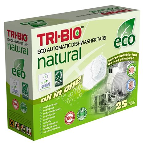 Еко Натурални Таблетки за Съдомиялна Tri-Bio с цена 17.69 лв. - eBag.bg
