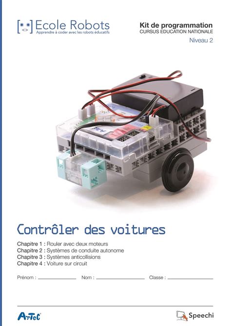 Comment Construire Fabriquer Un Robot Pour Enfant Ecolerobots