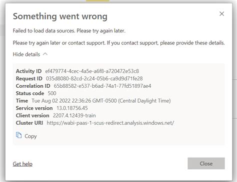 Error When Trying To Set Up Refresh Schedule Fail Microsoft
