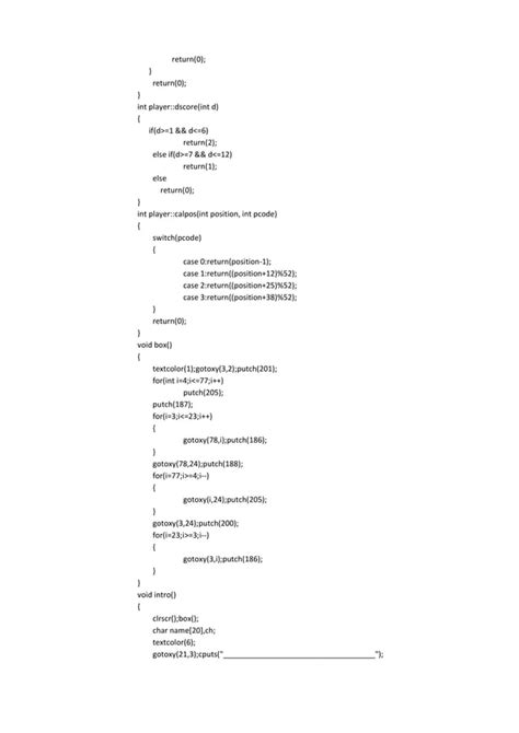 Ludo Mini Project In C Pdf Programming Languages Computing