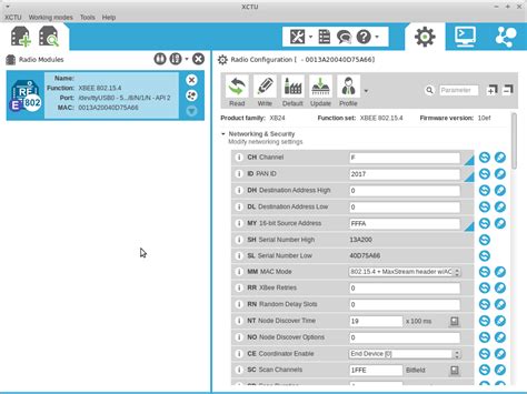 Using X CTU To Change Settings Of An XBee