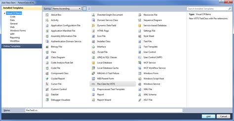 Visual Studio How To Create A Entity Framework Project Stack Overflow