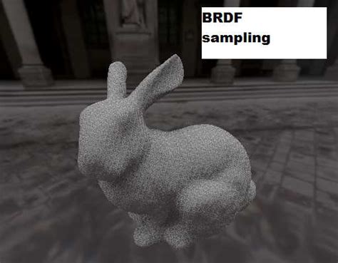 Brdf Sampling Left Rendered At 17 Sec Importance Resampling