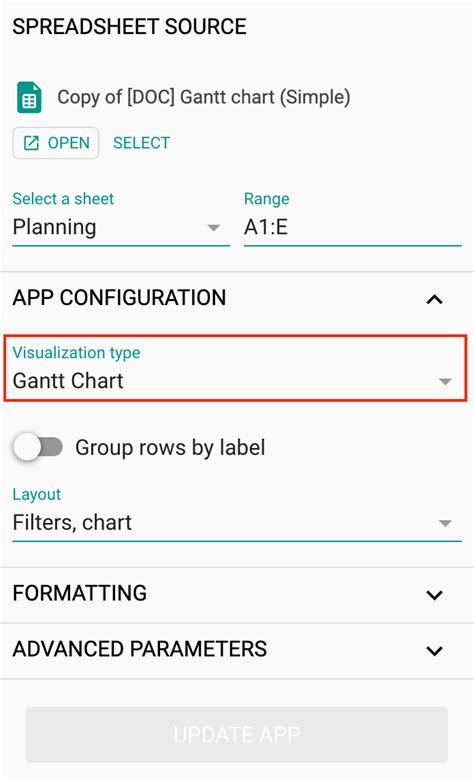 gantt app display your project timeline interactively documentation