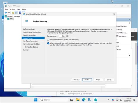 Windows Server Hyper V Create Virtual Machine Windows Server World