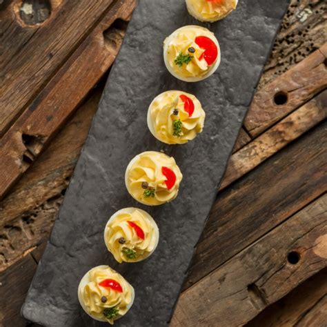 Stuffed Egg Cocktail The Fab