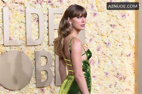 Taylor Swift Sexy Stuns In An Alluring Green Dress At The 81st Annual