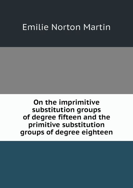 On The Imprimitive Substitution Groups Of Degree Fifteen And The