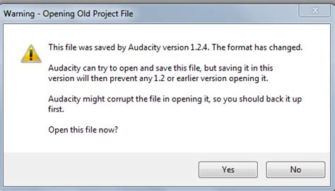 My Version Files Won T Open In Newer Audacity Versions Windows Audacity Forum