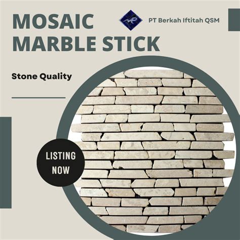 Jual Marmer Mosaik Stick Wall Cladding Untuk Dinding Shopee Indonesia