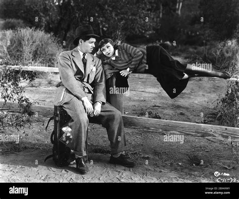 Clark Gable And Claudette Colbert In It Happened One Night 1934