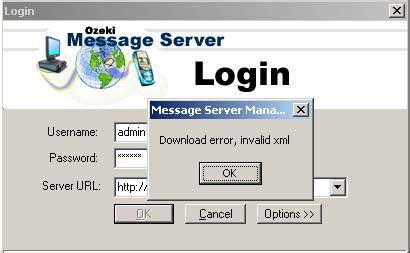 Invalid XML
