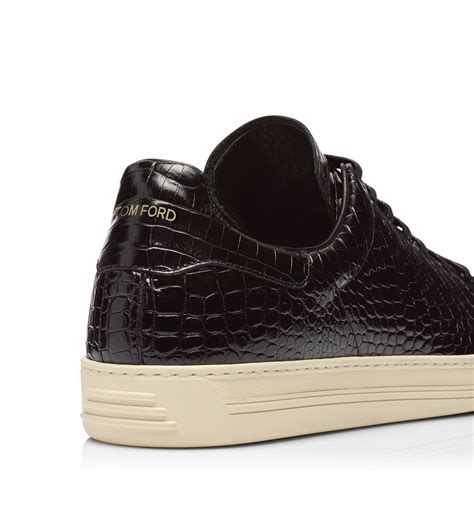Printed Croc Warwick Sneaker Tom Ford Fashion