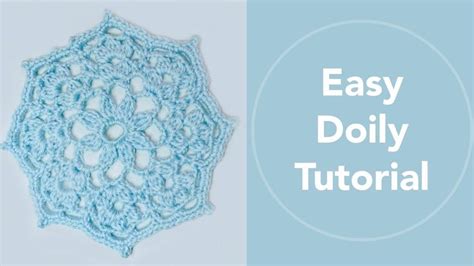 Easy Crochet Doily Tutorial For Beginners Quick Doily Pattern Flower