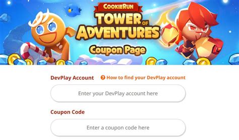 Cookie Run Tower Of Adventures Codes June 2026