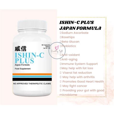 Ishin C Plus Japan Formula Shopee Philippines