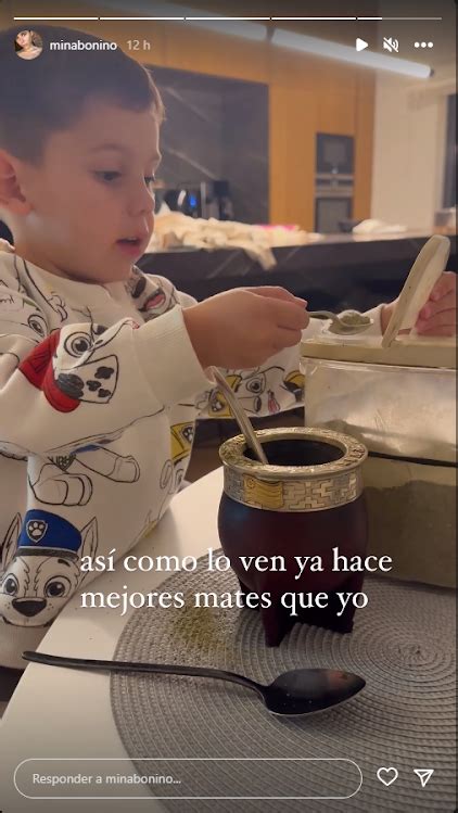 Benicio El Hijo De Fede Valverde Ya Prepara Los Mejores Mates