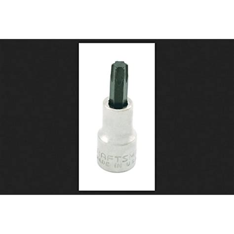 Craftsman Sockets 3 8 Drive T40 Torx Bit Socket Torx 3 8 Drive Cmmt42665