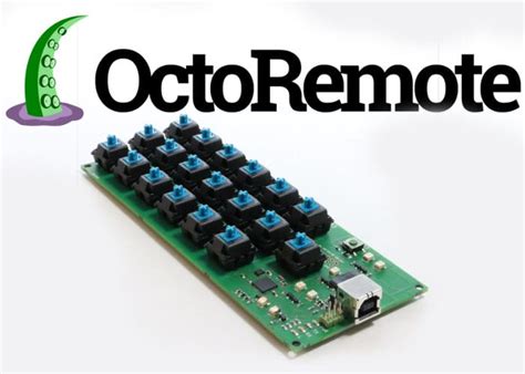 octoremote hackable keyboard geeky gadgets