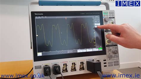 Tektronix Mso4 Series Simple Measurements Youtube