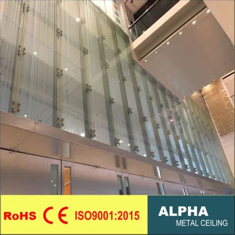 Outdoor Glazing Mullion Fixed Point Supported Glass Wall Facade Curtain Wall And Wall Cladding