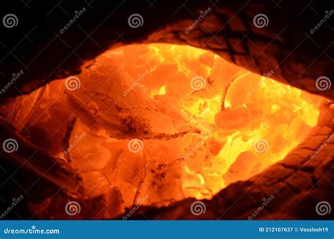 A Graphic Resource From A Burning Mass Of Anthracite Coal And Wood