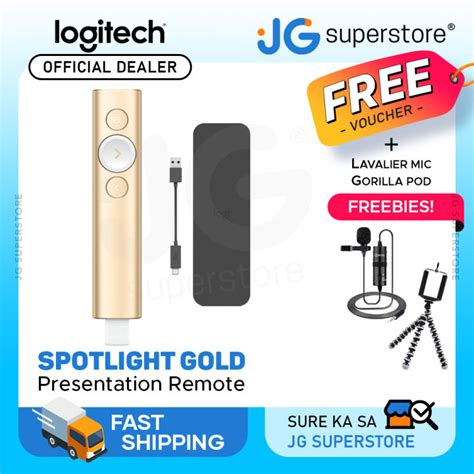 Logitech Spotlight Presentation Remote Advanced Digital Highlighting