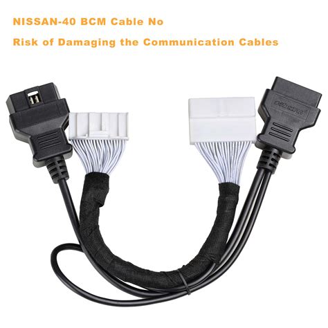 Nissan 40 Pin Bcm Gateway Bypass Cable For Obdstar Vvdi Key Tool Plus