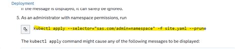 solved sas viya deployment using kubernetes command getting error