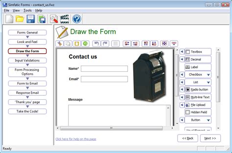 Simfatic Forms Html Form Generator Tool Html Form Guide