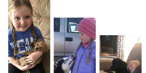 7 Year Old Girl With A Rare And Fatal Brain Tumor Has An Adorable And