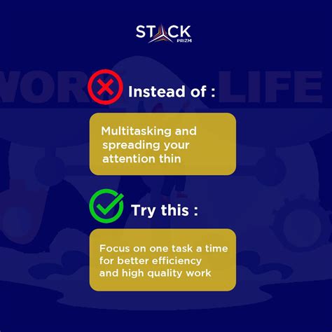 Stack Prizm On Linkedin Worklifebalance Productivity Wellbeing Healthyliving Stackprizm