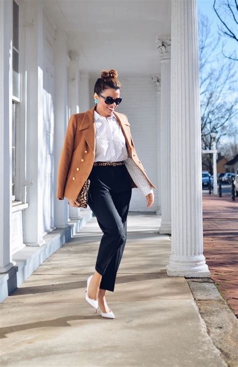 Monday Work Outfit Mixing Prints Without Looking Too Loud Monday