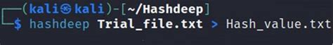 Hashdeep A Digital Forensics Tool In Kali Linux Geeksforgeeks
