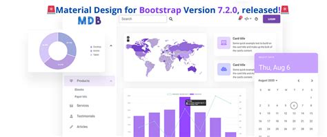 🚨material Design For Bootstrap Version 720 Released🚨 Dev Community