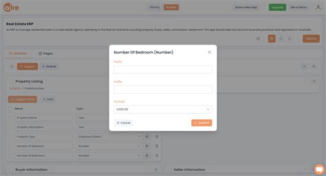 Adding And Configuring Fields In The Builder Aire
