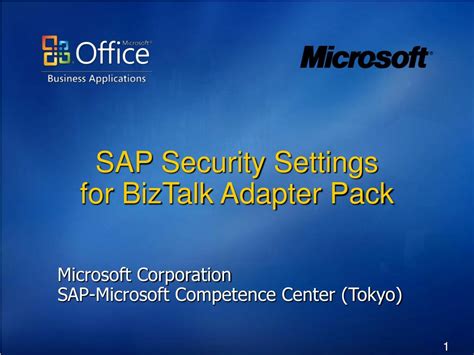 Ppt Sap Security Settings For Biztalk Adapter Pack Powerpoint Presentation Id 4789808