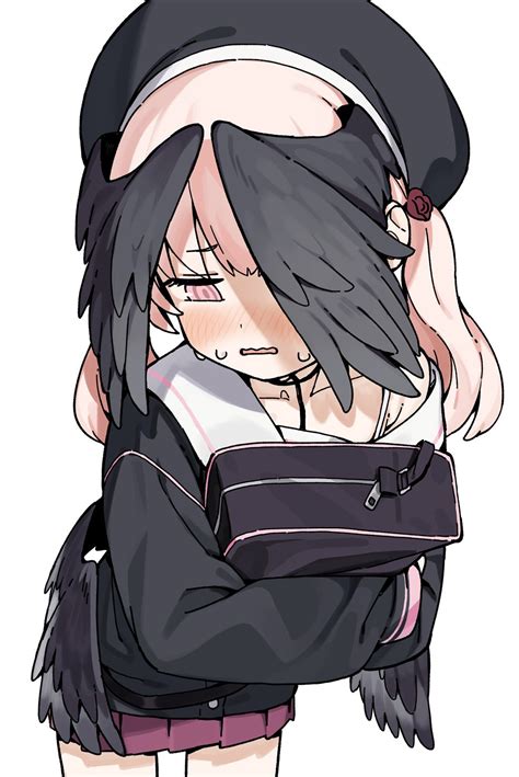 Covering Own Eyes Danbooru