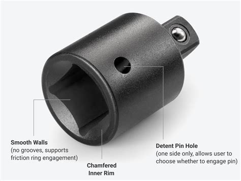 34 Inch Drive F X 12 Inch M Impact Reducer Tekton Sia33102