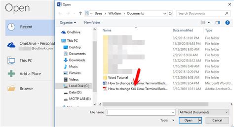 Open And Edit PDF Document In Word 2016 Wikigain