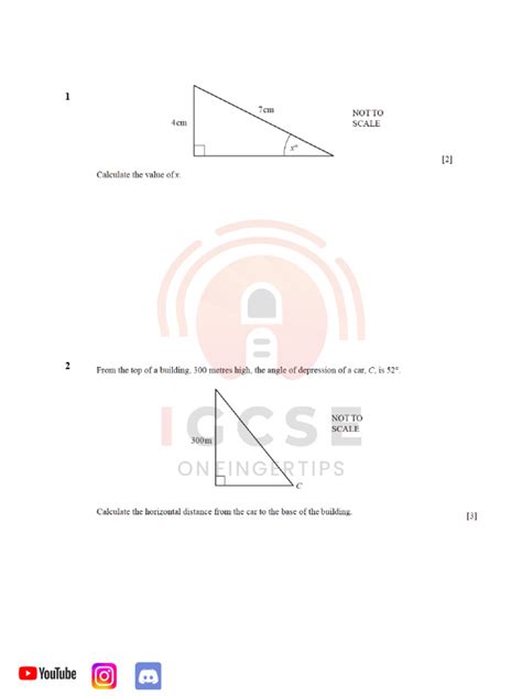 Trigonometry And Bearings Pdf Trigonometric Functions Elementary Mathematics