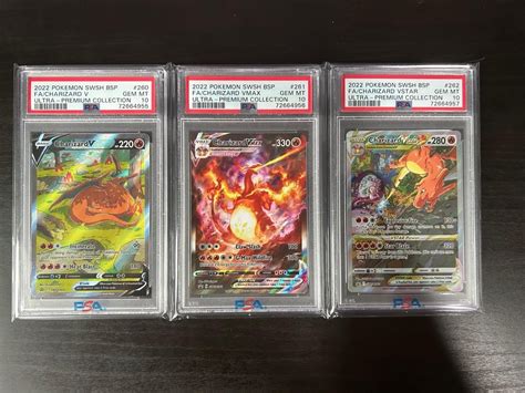 Rare Sequential Upc Charizard Psa 10 Hobbies And Toys Toys And Games On