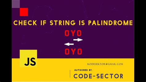 the expert s guide to check if string is palindrome in javascript youtube
