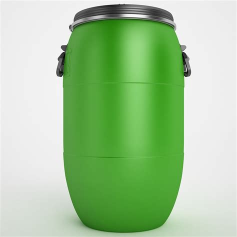 배럴 플라스틱 03 3d 모델 19 Max 3ds Fbx Obj Wrl Free3d