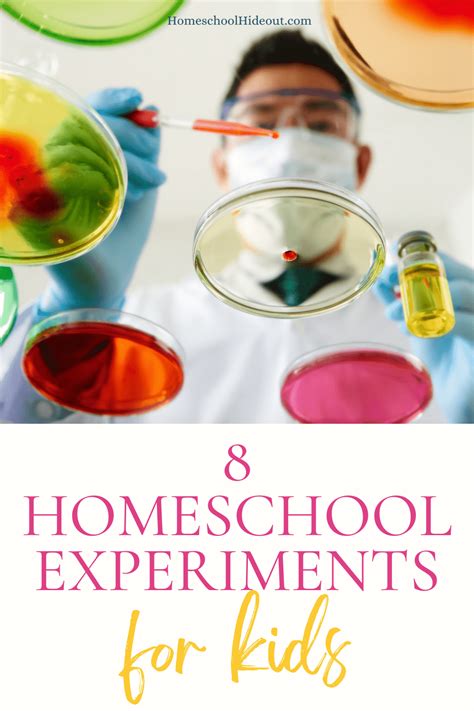 8 Homeschool Science Experiments Homeschool Hideout