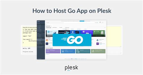 How To Host A Go App On Plesk Plesk