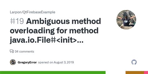 Ambiguous Method Overloading For Method Java Io File Issue Larpon Qtfirebaseexample