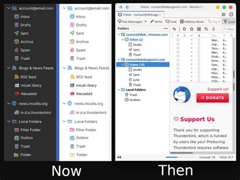 Thunderbird 102 Gets Makeover With New Colourful Icons Redesigned UI